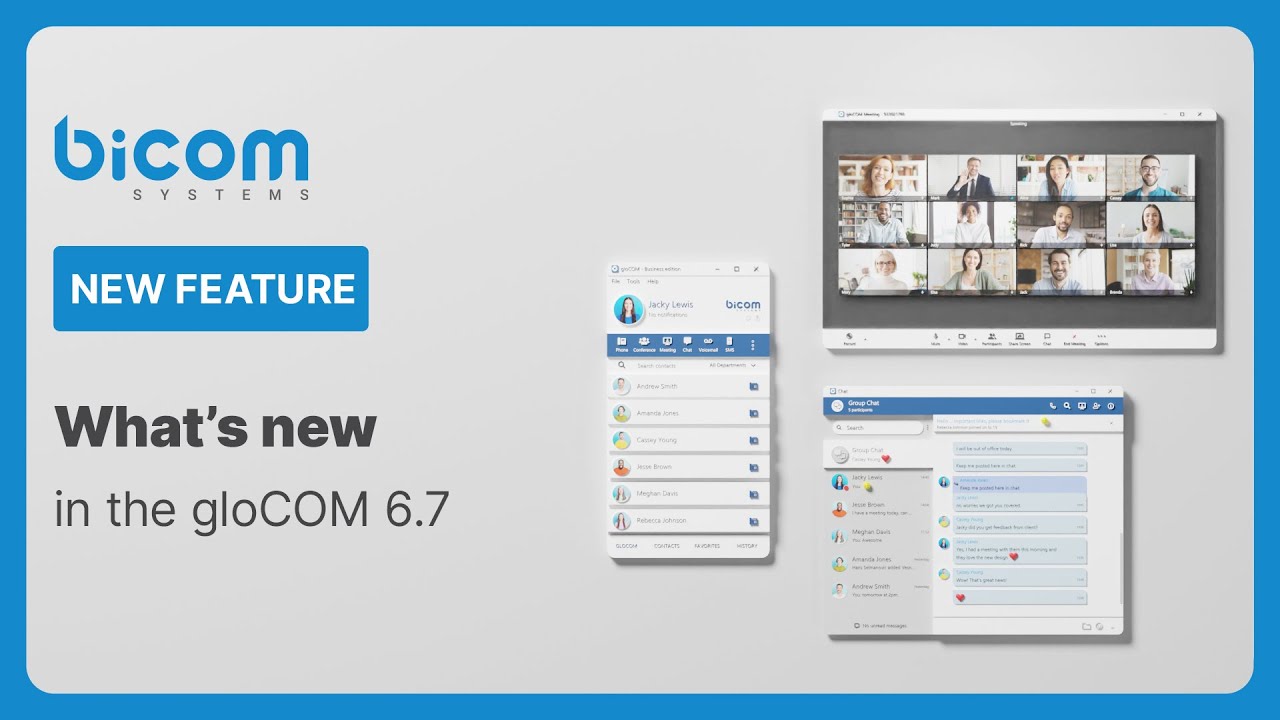 Product Update: What's New in gloCOM & gloCOM GO 6.7 [2023]